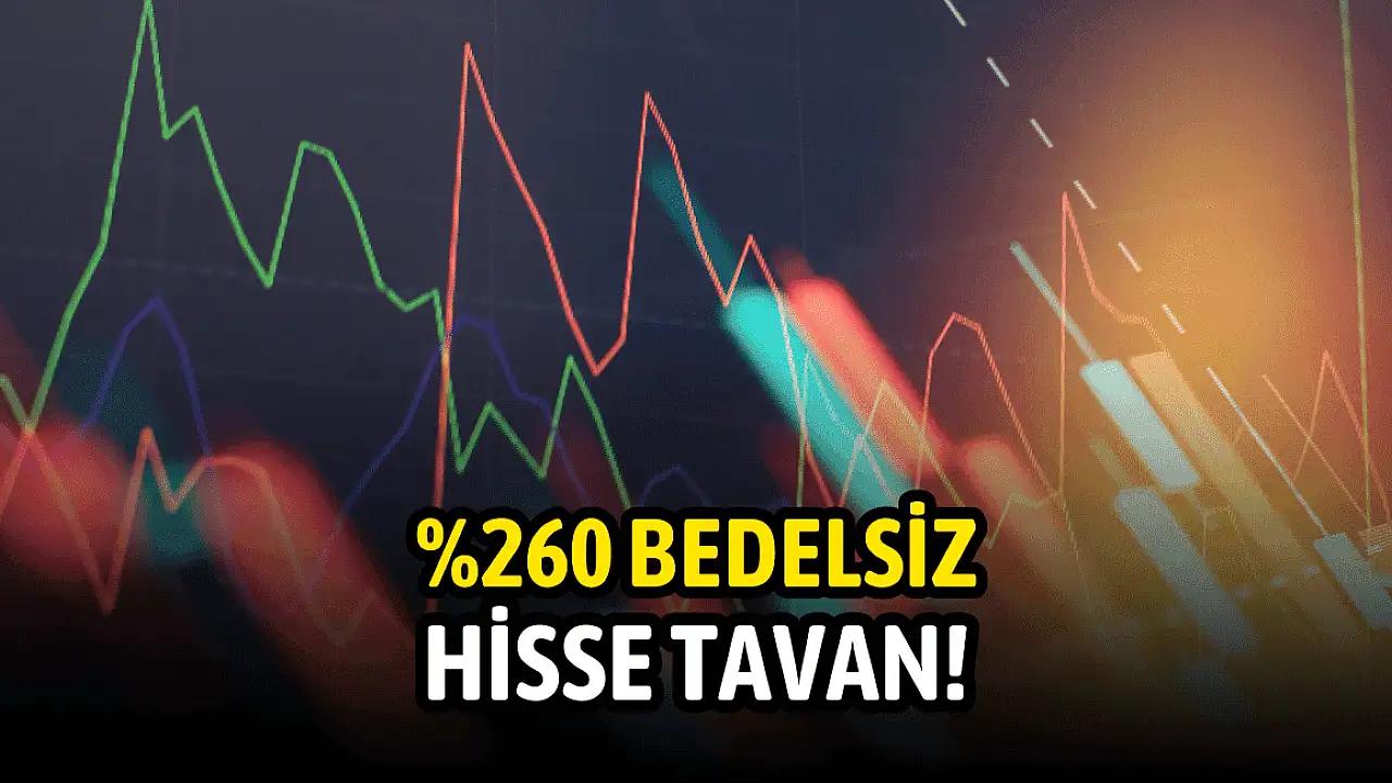 Yüzde 260 bedelsiz pay dağıtacak şirketin hisseleri tavanda! Yüzde 260 bedelsiz pay dağıtacak şirketin hisseleri tavanda!